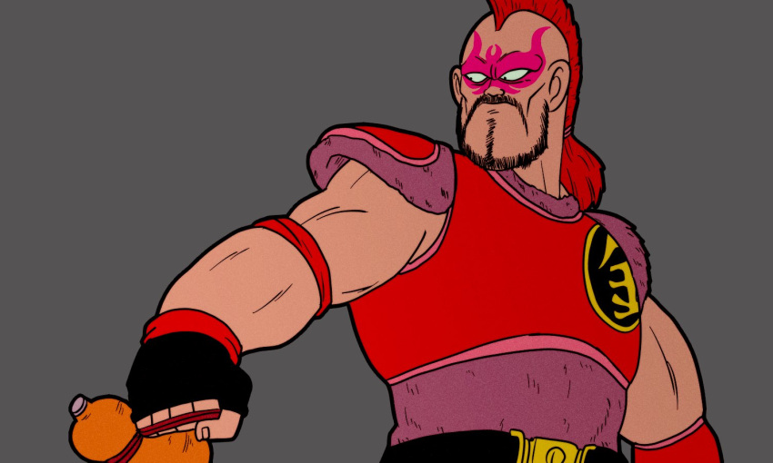 Safebooru - 1boy armor black eyes black facial hair black gloves ...