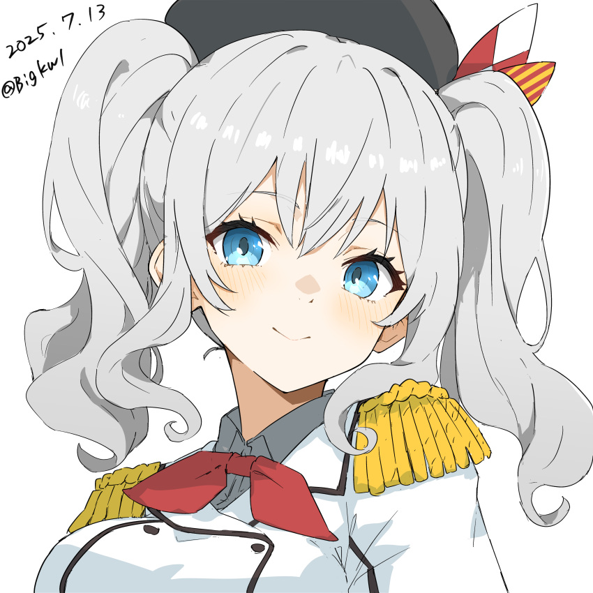 Safebooru 1girl Absurdres Beret Bigkwl Black Hat Blue Eyes Breasts 4752