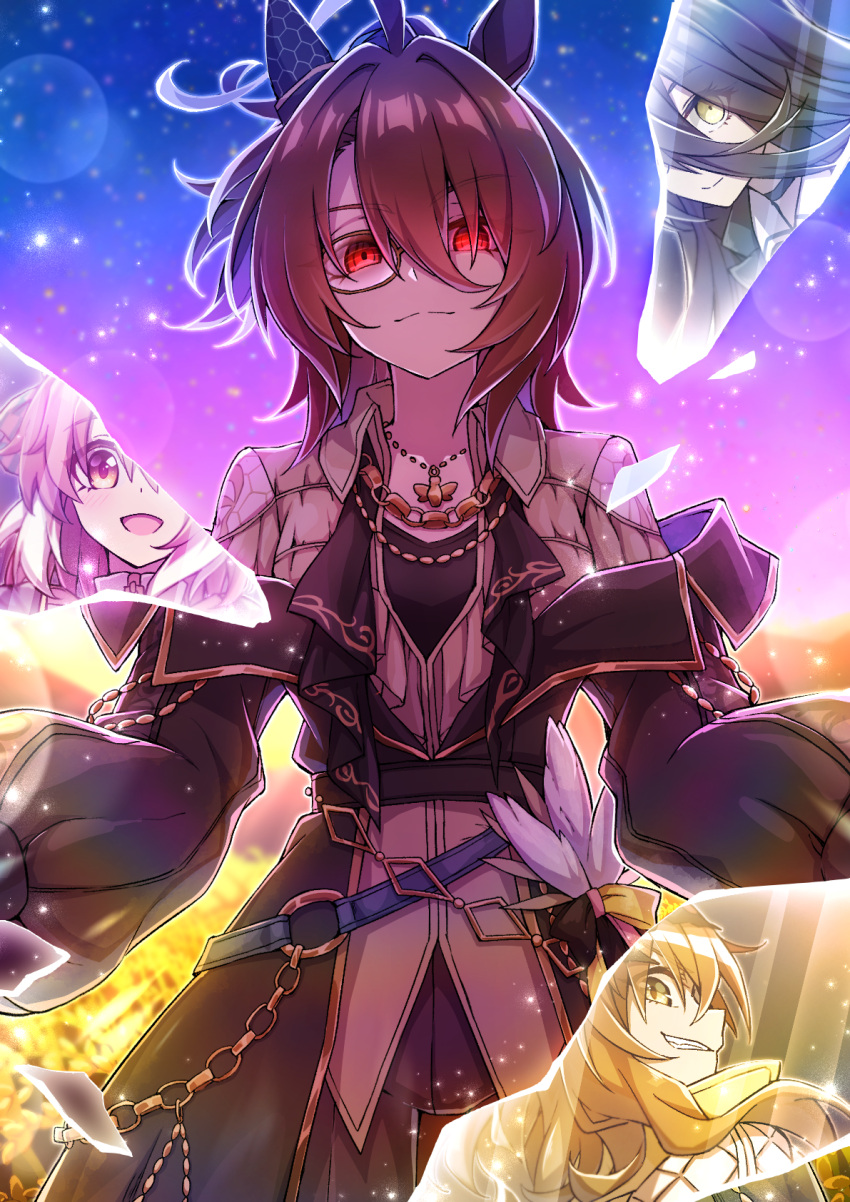 Safebooru - 4girls agnes tachyon (sigma experiment) (umamusume) agnes tachyon (umamusume) ahoge ...