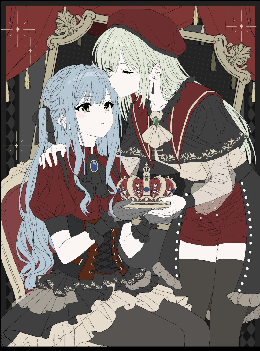 Safebooru - 2girls ascot bang dream! bang dream! it's mygo!!!!! beret ...