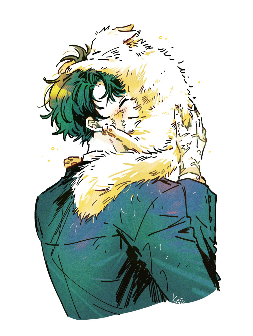 Safebooru - 12ko to 1boy animal bakugou katsuki blush boku no hero ...