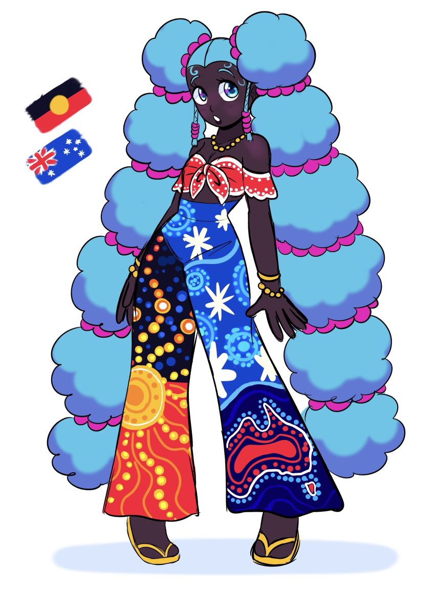 Safebooru - 1girl absurdres afro afro puffs alternate costume alternate ...