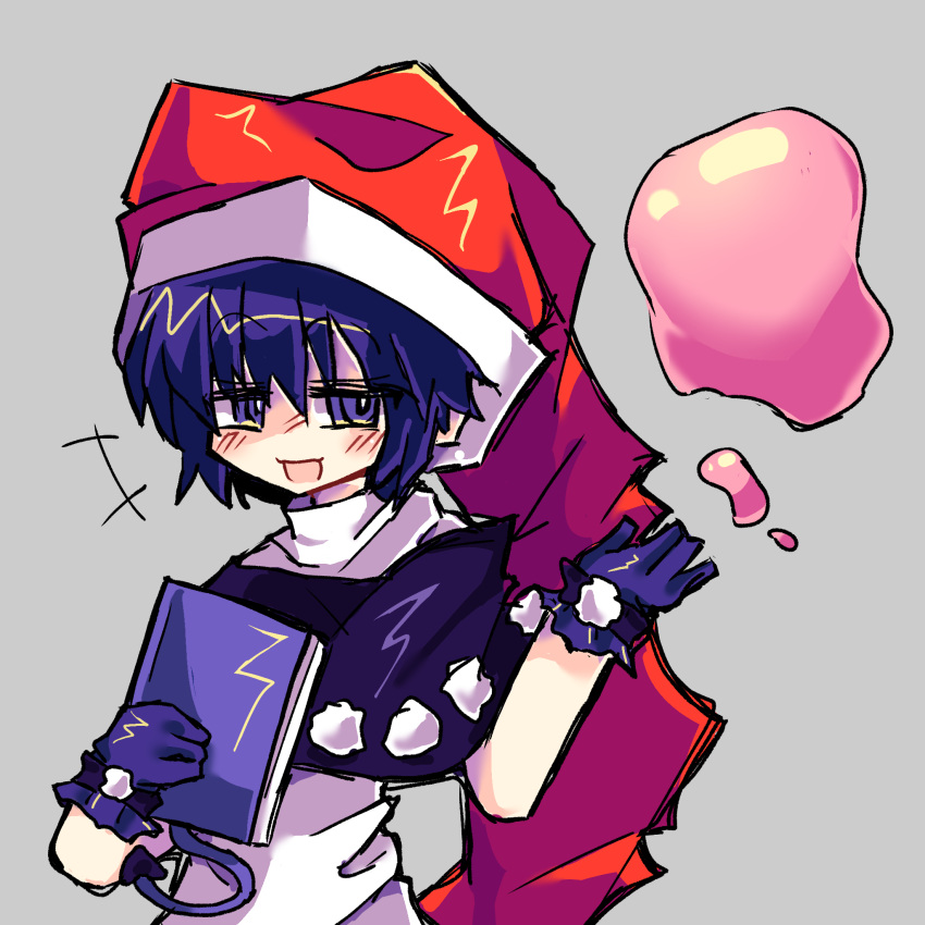 Safebooru - 1girl book capelet commentary demon tail doremy sweet ...