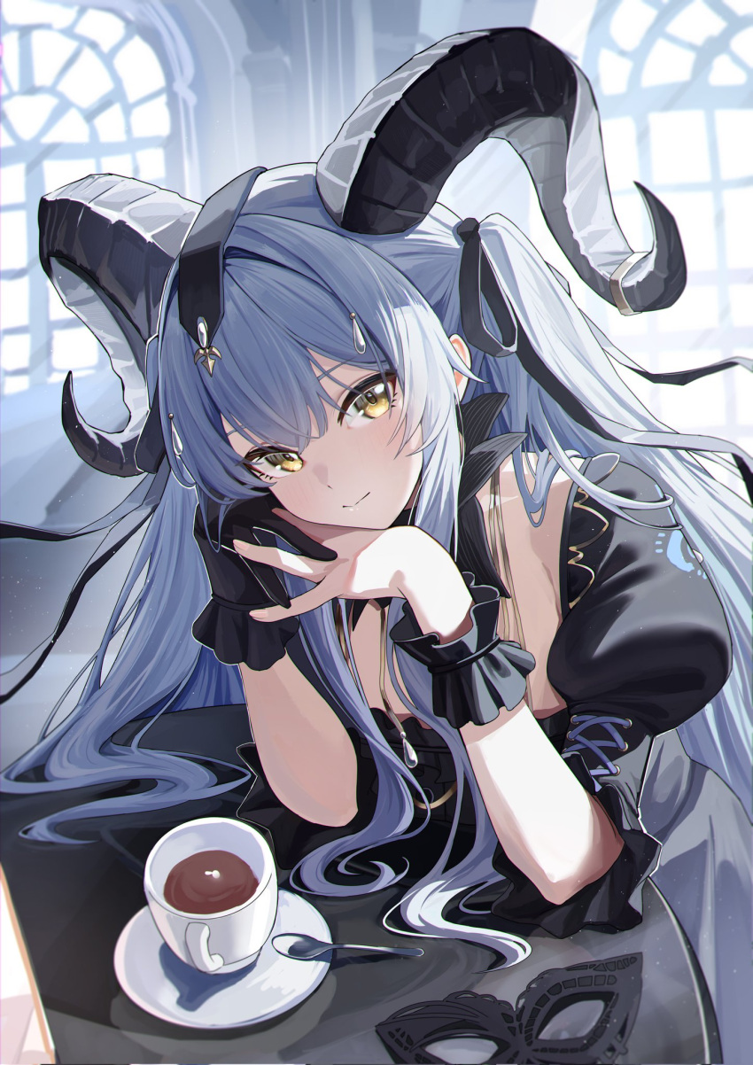 Safebooru - 1girl amam (64943468) arknights black dress black gloves ...