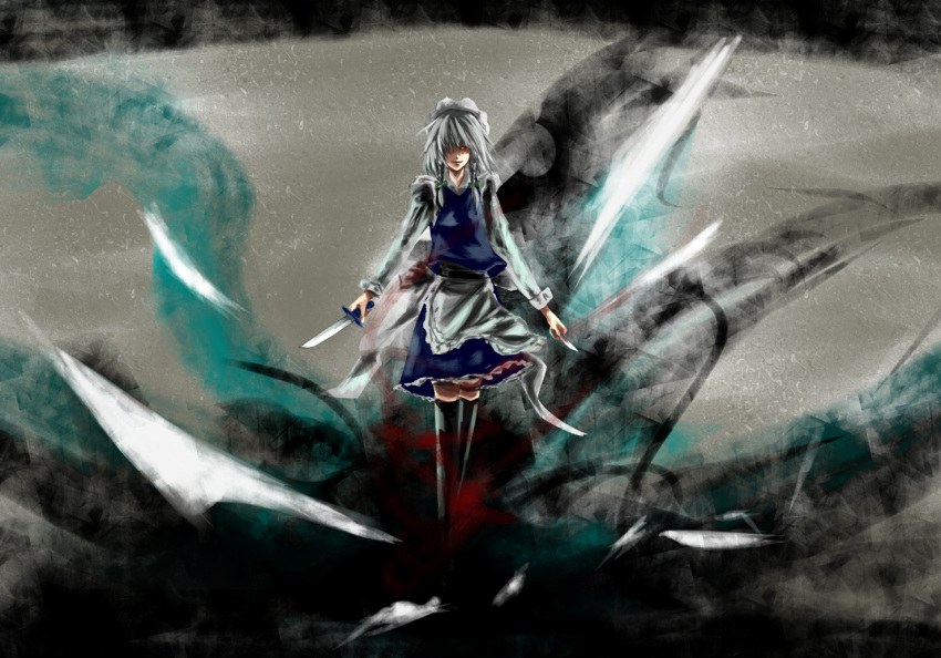 Safebooru - izayoi sakuya knife maybe0330 touhou | 134581