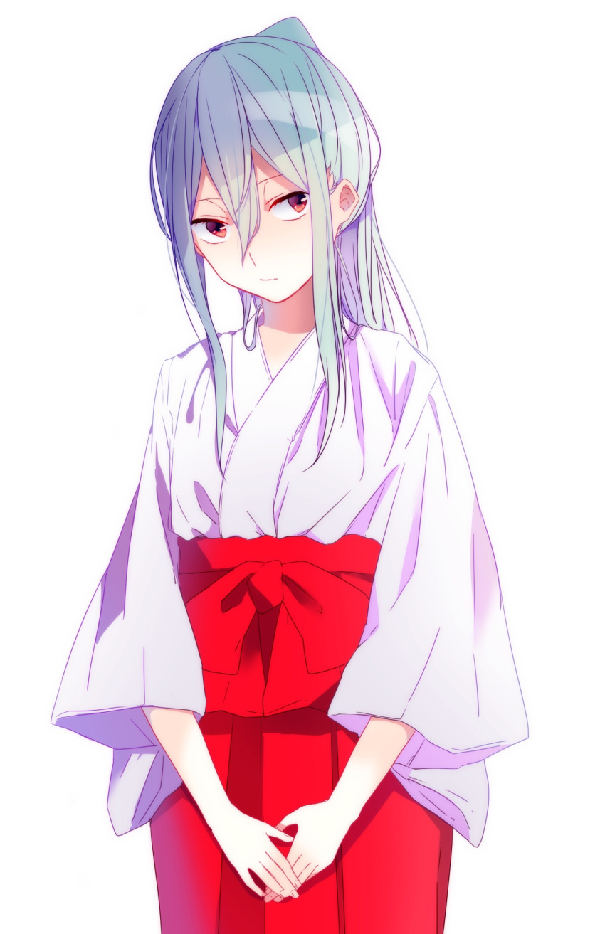 Safebooru - 1girl green hair highres japanese clothes kagerou project ...