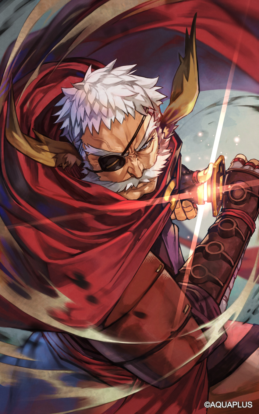 Safebooru - 1boy animal ears armor battoujutsu stance cape commentary ...