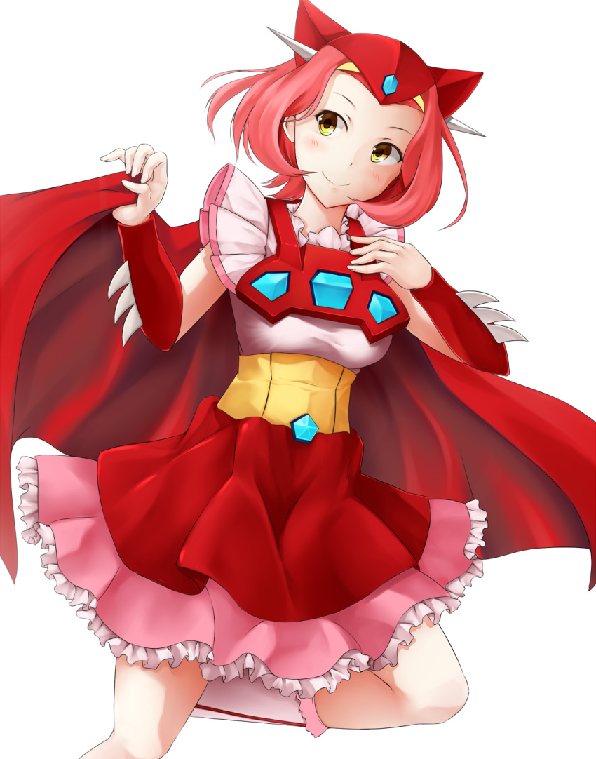 Safebooru - 1girl armband cape dress gecchan highres minami machi robot ...