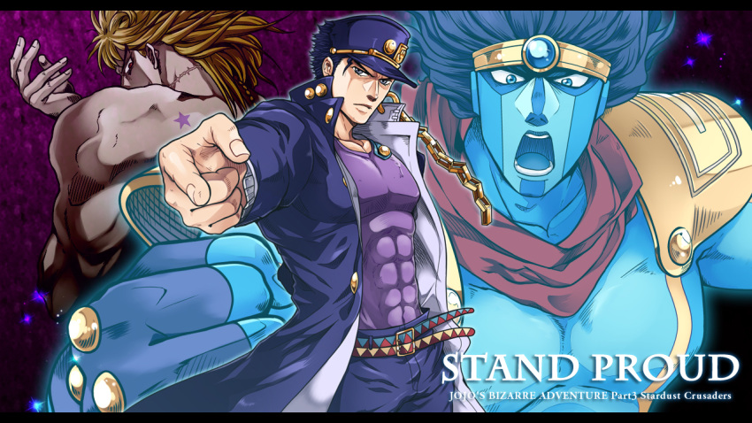 Safebooru - 3boys dio brando jojo no kimyou na bouken kuujou joutarou ...