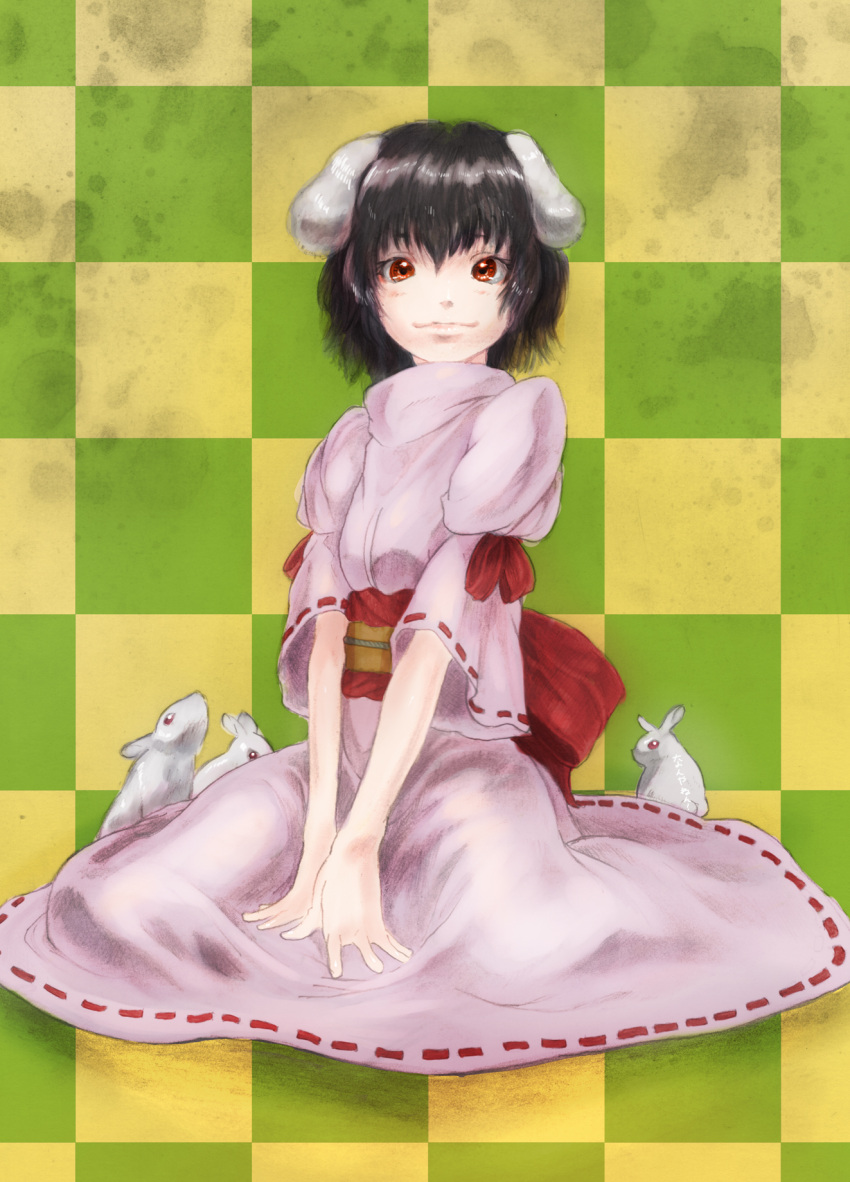 Safebooru - animal ears baten (gei-vorugu) highres inaba tewi rabbit ...