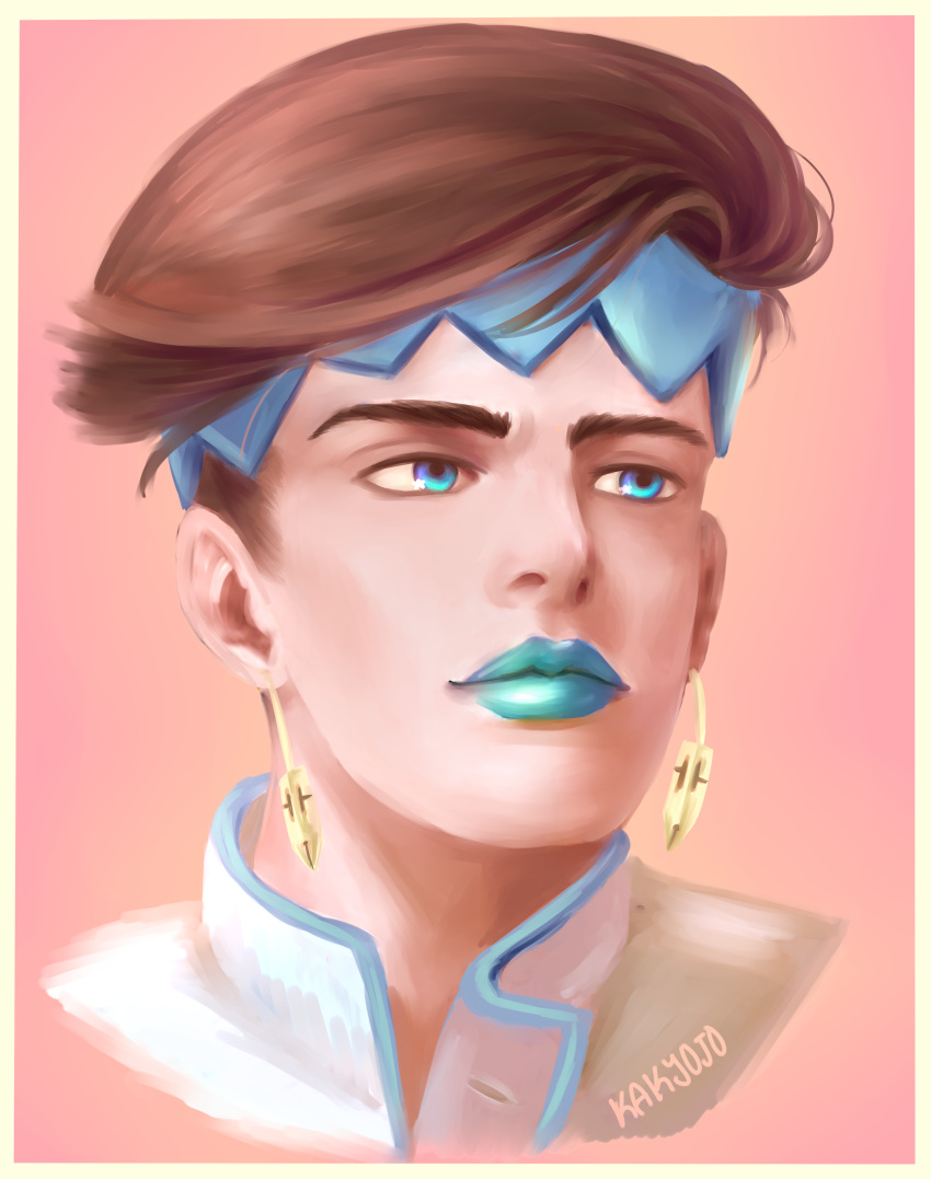 Safebooru - absurdres artist name autumn willey blue eyes blue lipstick ...