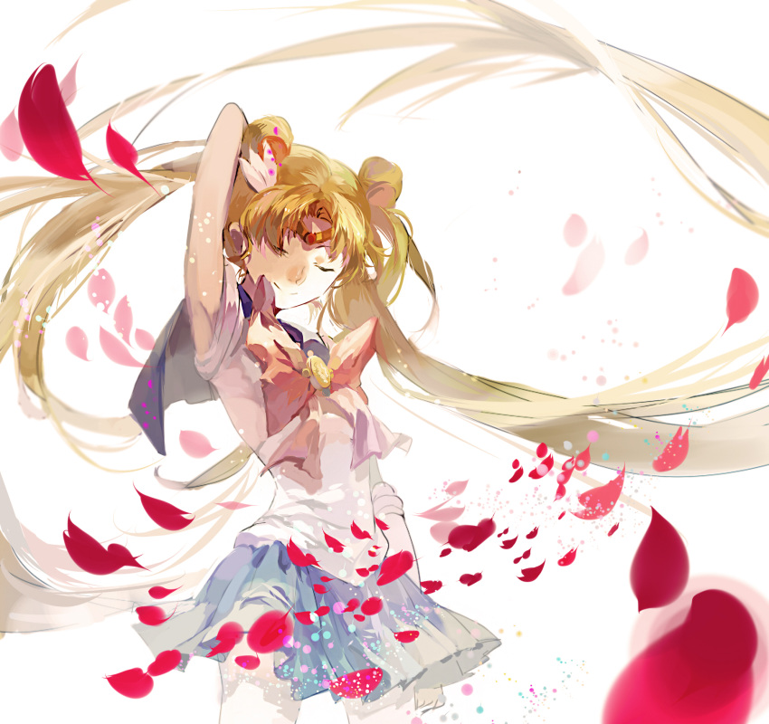 Safebooru - 1girl bishoujo senshi sailor moon blonde hair cathy inaba highres sailor moon school ...