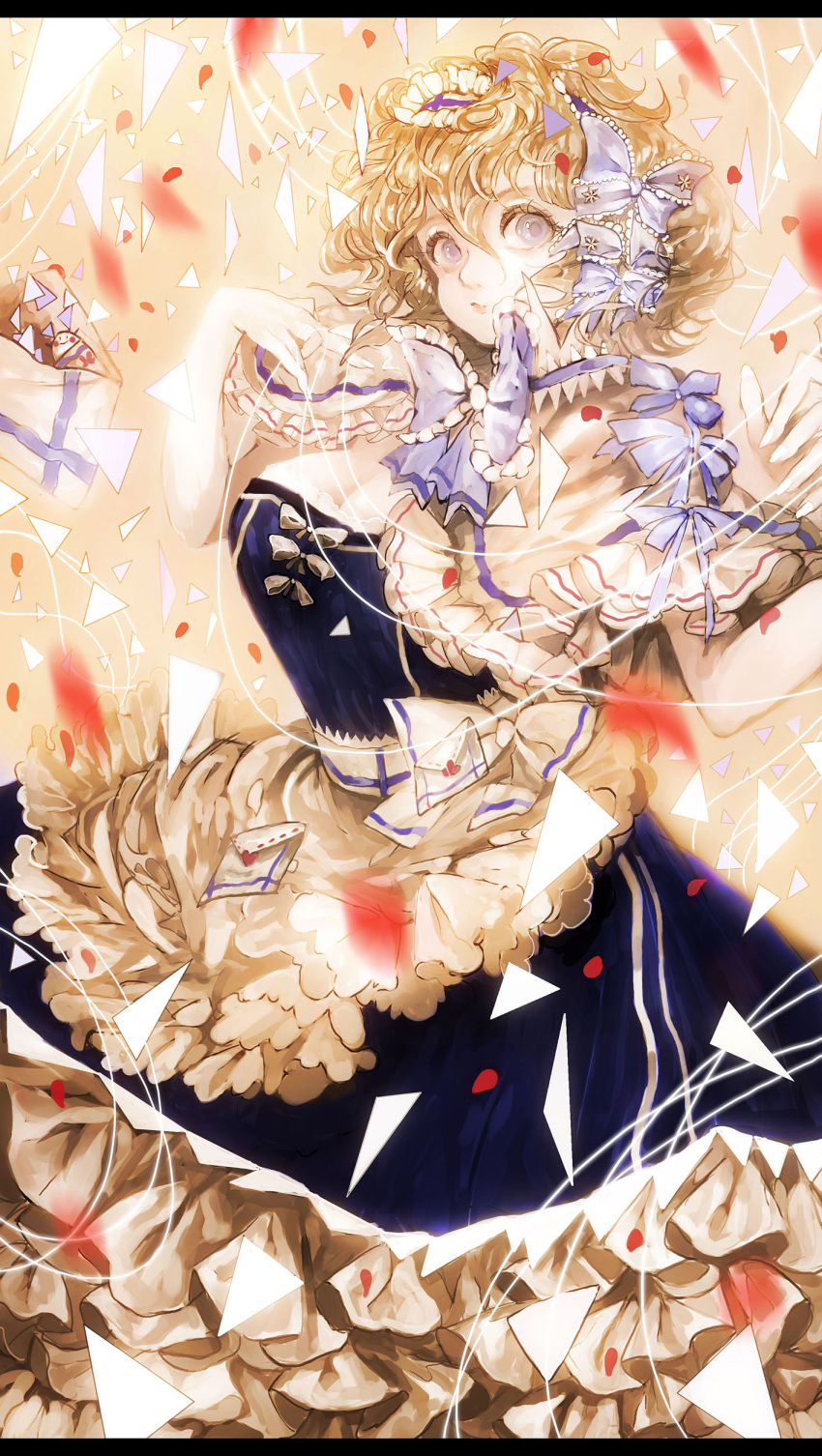 Safebooru - 1girl absurdres adapted costume alice margatroid alternate color apron blonde hair ...