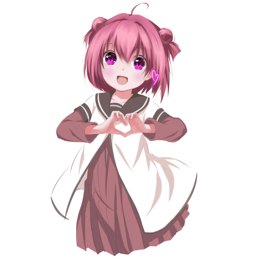 Safebooru 1girl D Ahoge Akaza Akari Artist Request Collarbone Double 5472