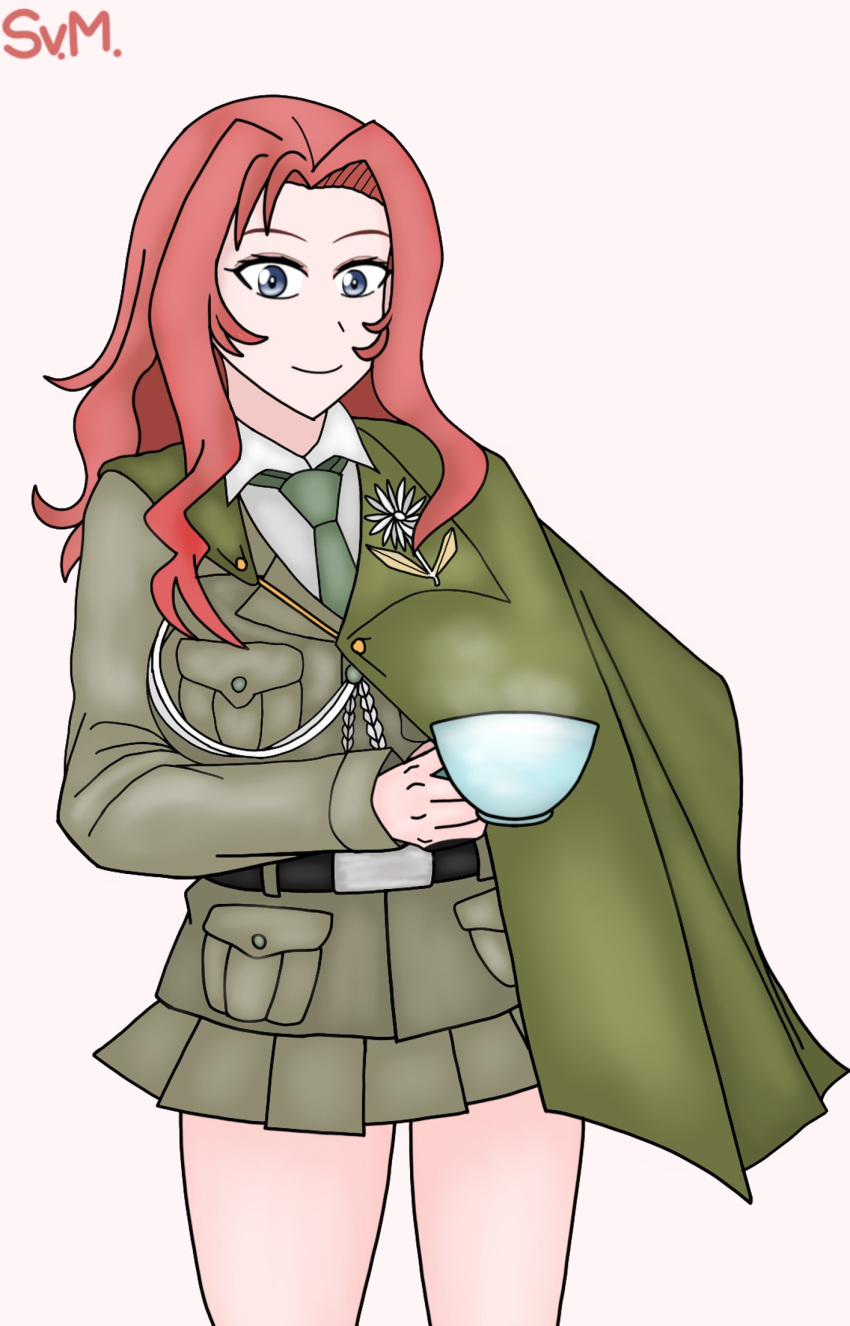 Safebooru - 1girl belt black necktie bonple military uniform collared ...