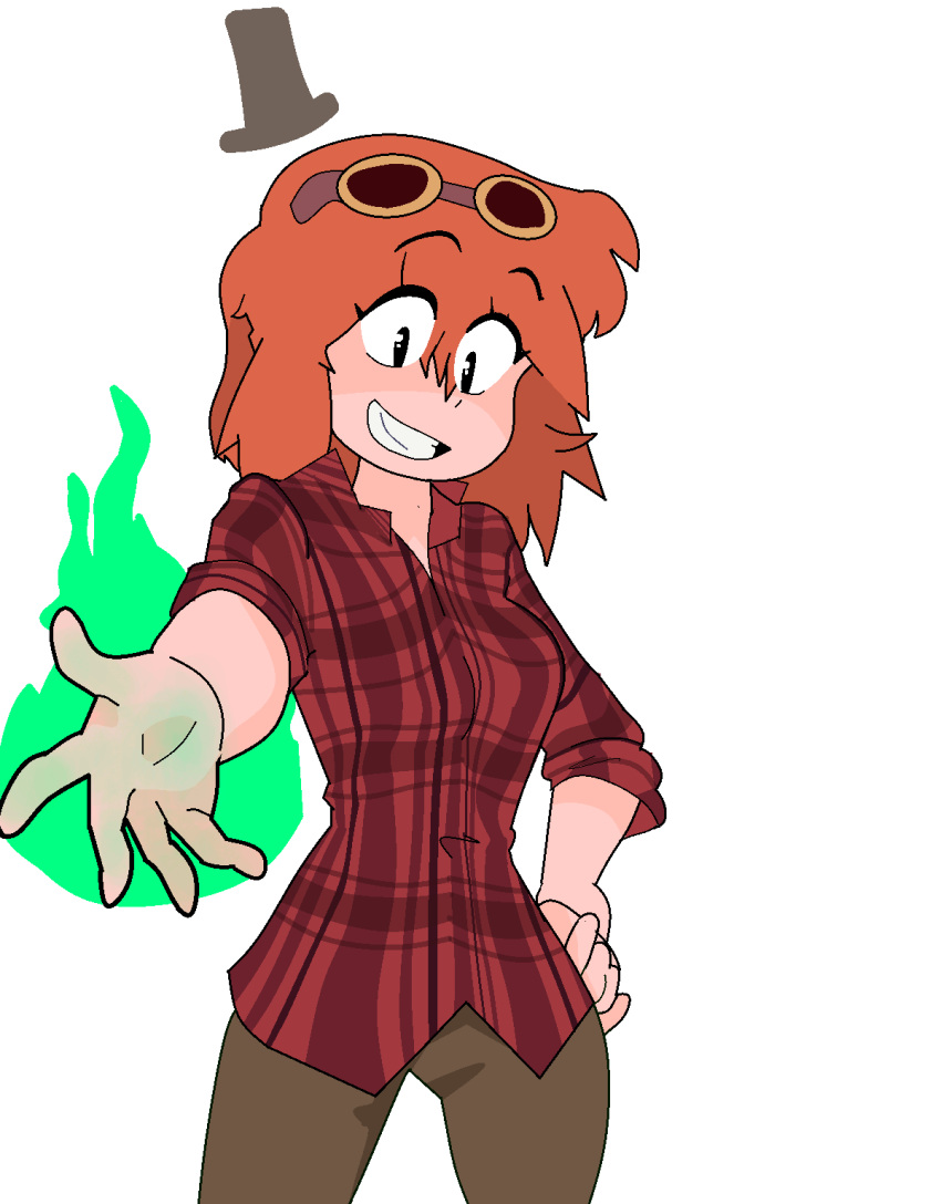 Safebooru - animated animated gif brown pants colored skin fire ...