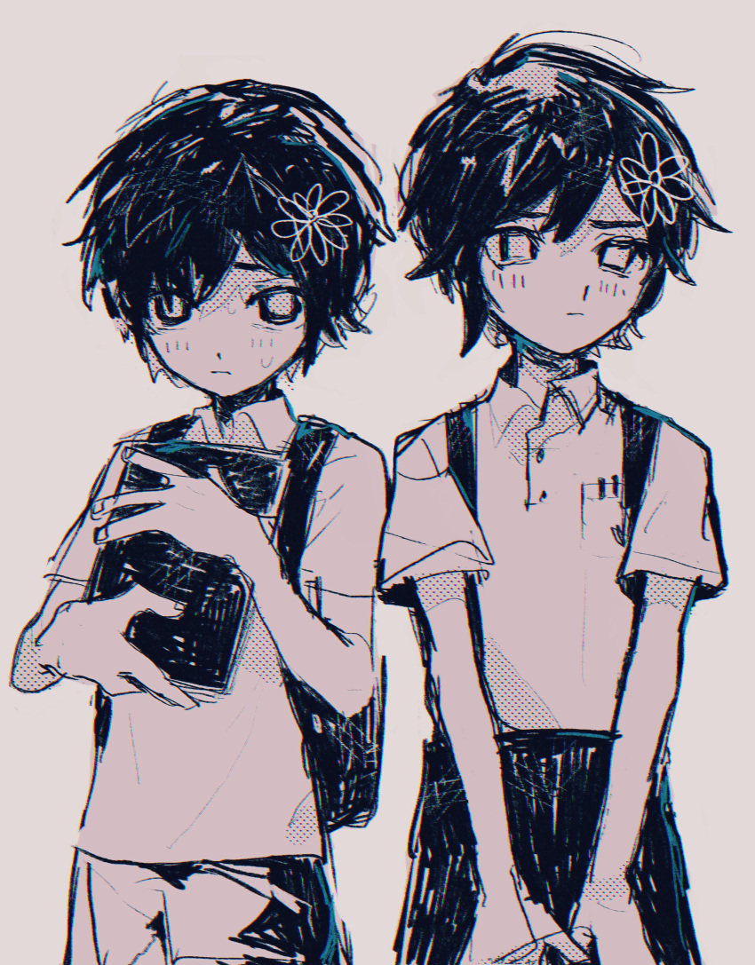 Safebooru - 1boy absurdres basil (faraway) (omori) basil (omori) book ...