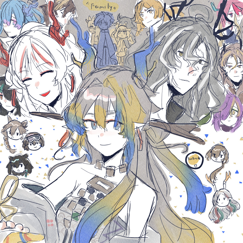 Safebooru - absurdres arknights chong yue (arknights) dusk (arknights) firewhistle (arknights ...