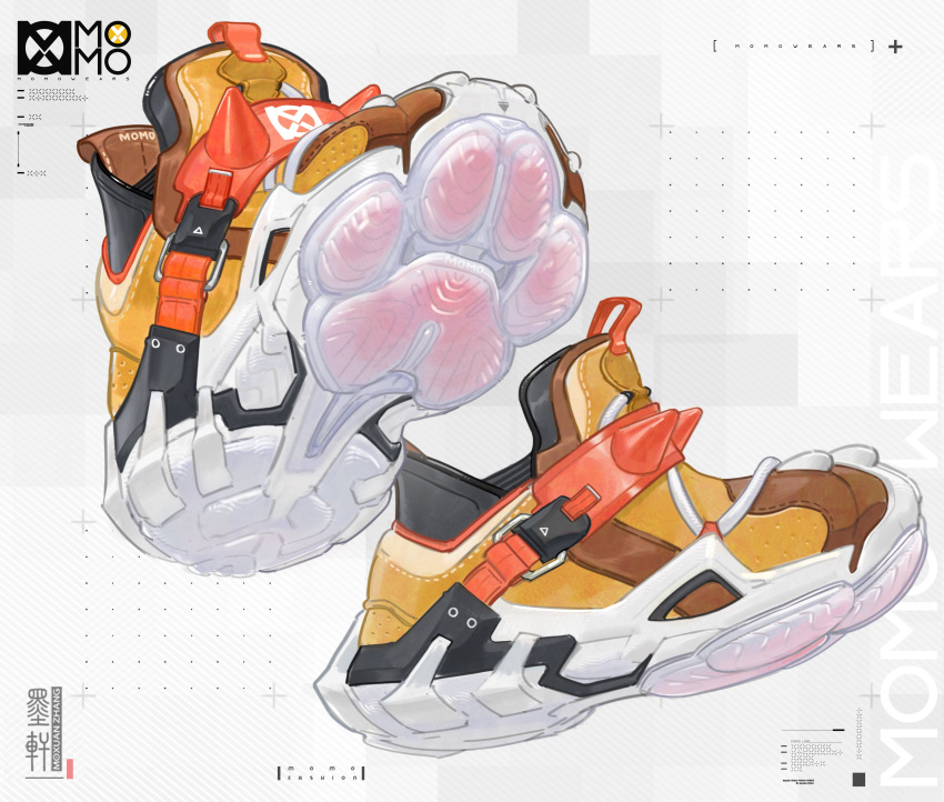 Safebooru - absurdres artist name brown footwear highres moxuan zhang ...