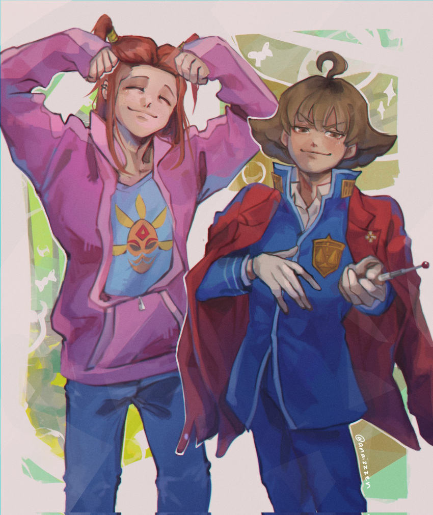 Safebooru - 2boys ^ ^ ace attorney ace attorney investigations ace ...