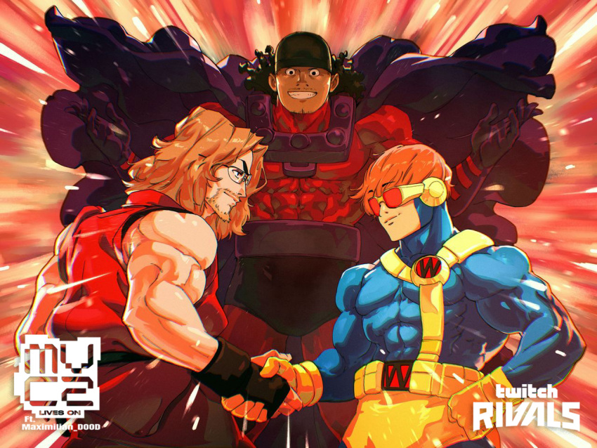 Safebooru - 3boys cosplay cyclops (x-men) cyclops (x-men) (cosplay ...
