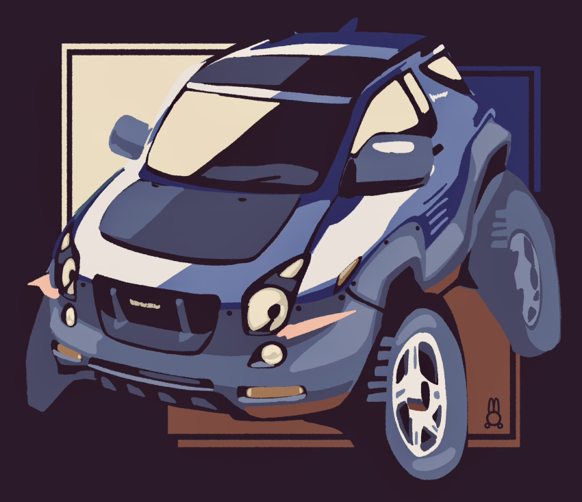 Safebooru - black border blue car border car highres isuzu motors isuzu ...