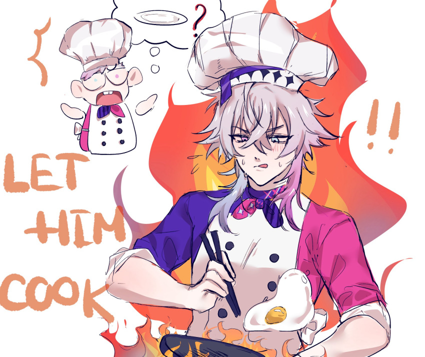 Safebooru - ! !! bettel 2 (gavis bettel) bishounen blue eyes blue hair ...