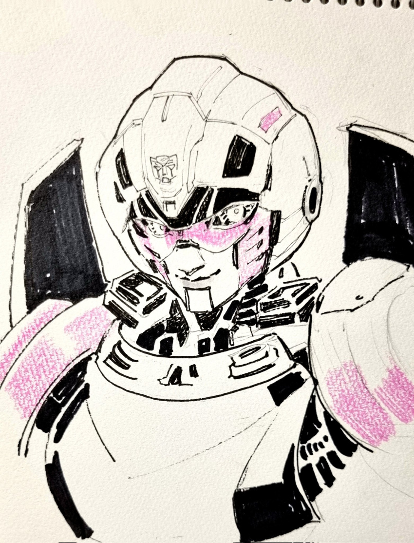 Safebooru - 1girl arcee autobot helmet highres humanoid robot insignia ...
