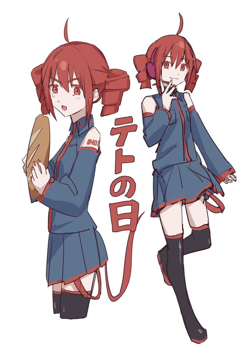 Safebooru - 1girl absurdres ahoge arm tattoo baguette belt black shirt ...