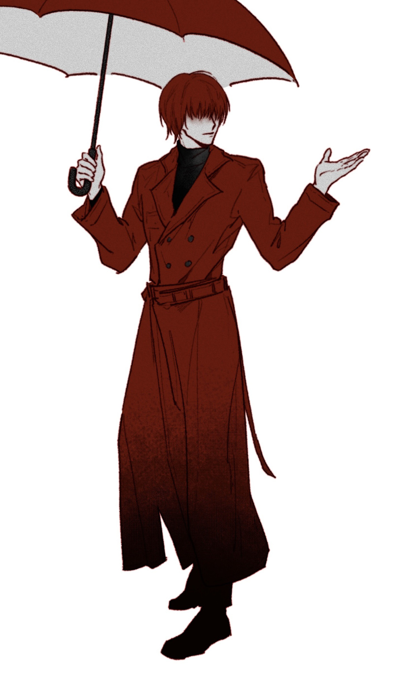 Safebooru - 1boy aaa (9543479338) absurdres chinese commentary coat commentary request facing to ...