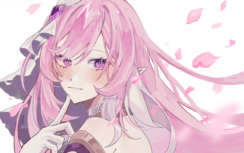 Safebooru - 1girl bare shoulders closed mouth commentary request ...