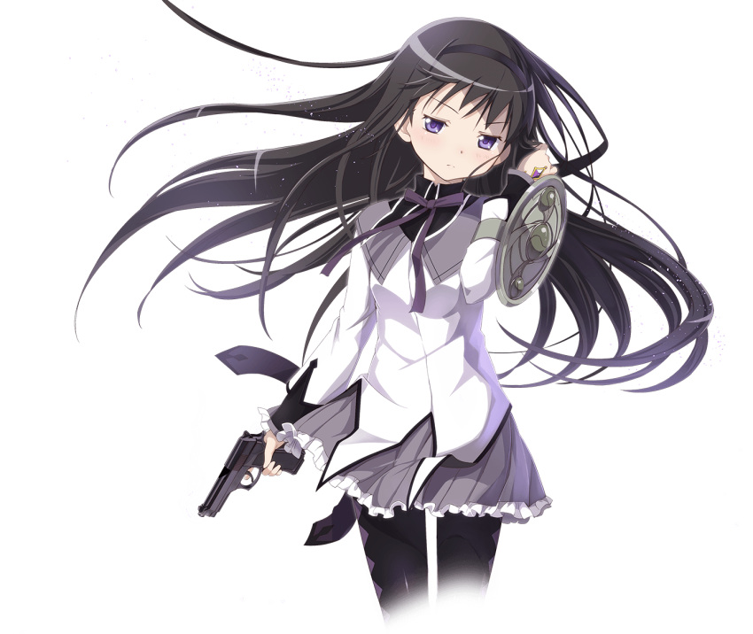 Safebooru - 1girl akemi homura akemi homura (magical girl) argyle ...