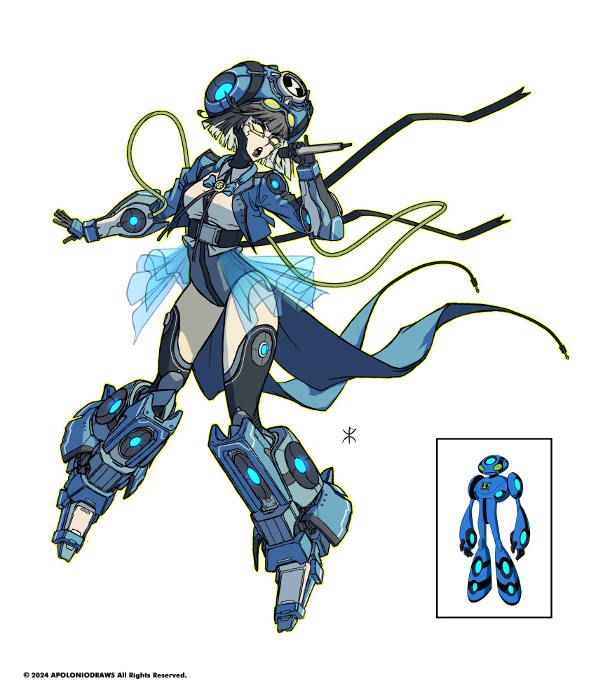 Safebooru - 1girl absurdres apoloniodraws ben 10 ben 10: ultimate alien black straps blue ...