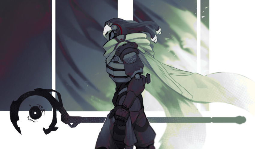 Safebooru - 1boy 47 lall commentary cowboy shot dreadlocks green scarf ...