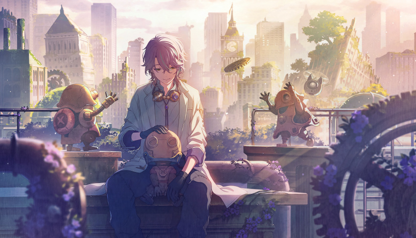 Safebooru - dress kamishiro rui project sekai purple hair short hair ...
