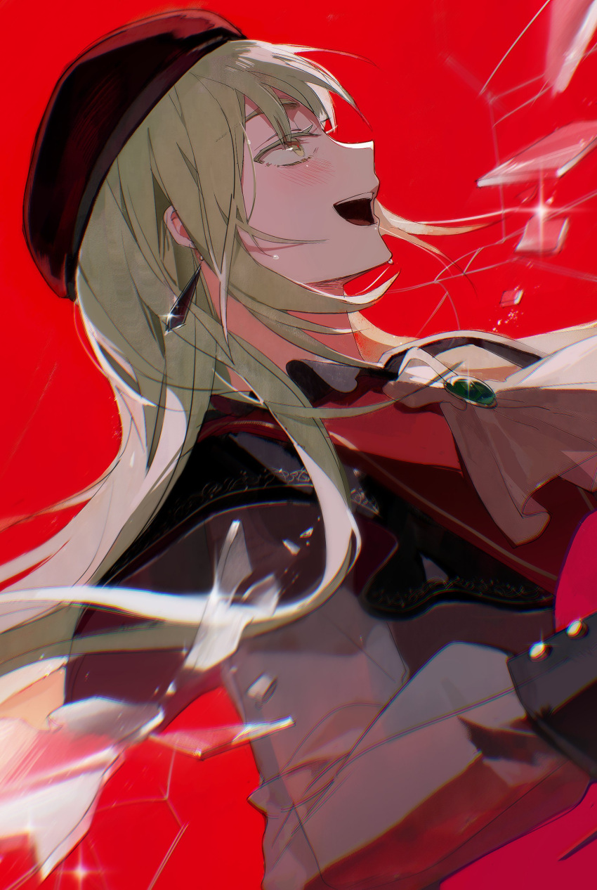 Safebooru - 1girl absurdres ascot bang dream! bang dream! it's mygo!!!!! beret black capelet ...