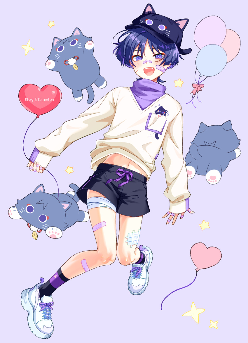 Safebooru - 1boy absurdres alternate costume animal hat arms at sides ...