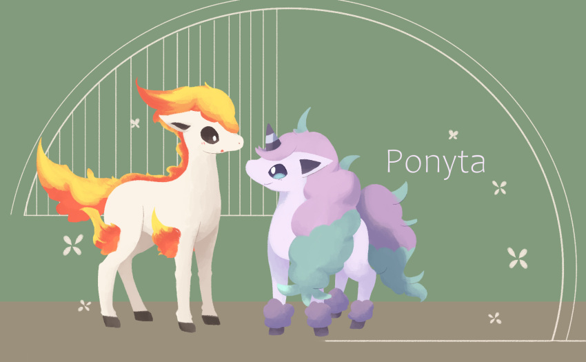 Safebooru - animal focus commentary request full body galarian ponyta ...