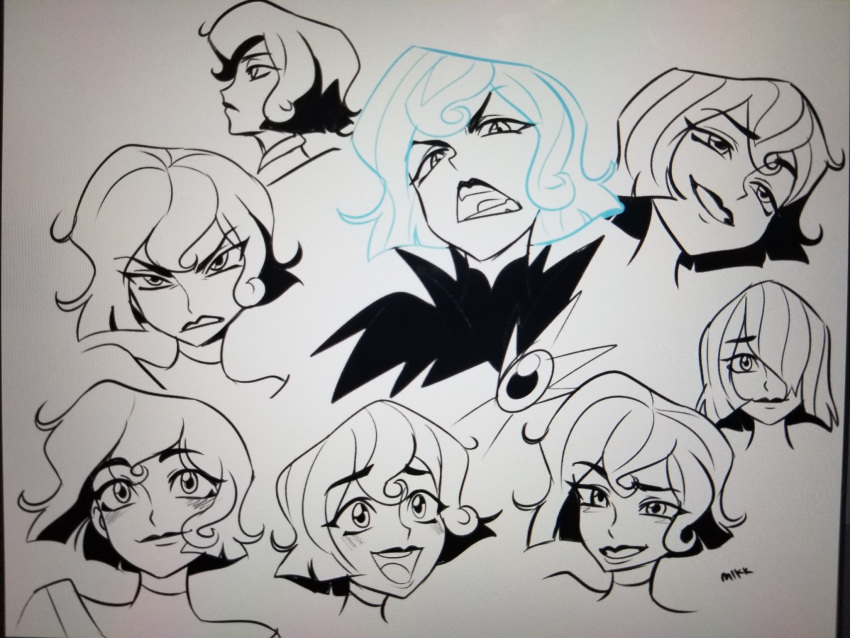 Safebooru - 1girl angry blush cassandra (tangled) expressions from side ...