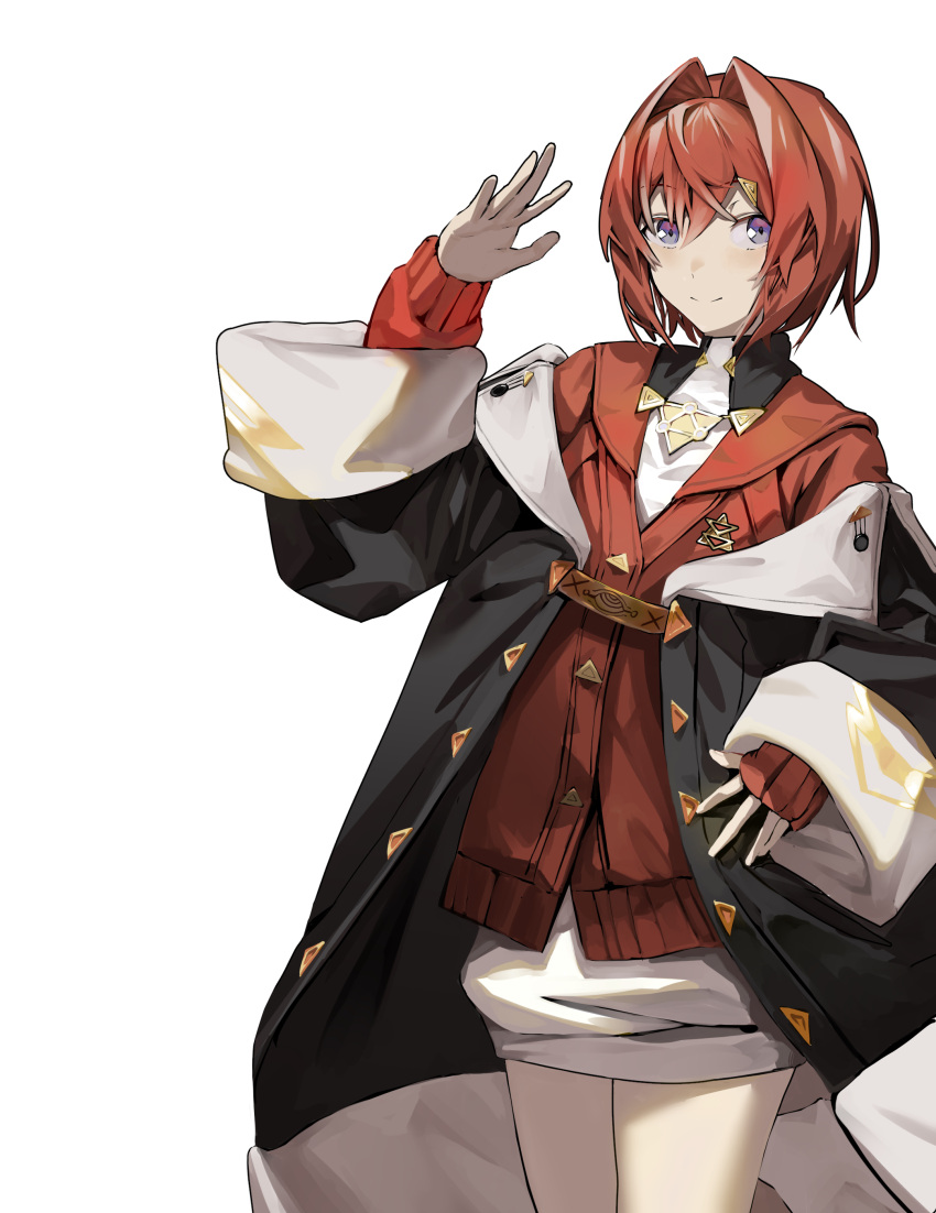 Safebooru - 1girl absurdres ange katrina ange katrina (1st costume) black coat blue eyes ...