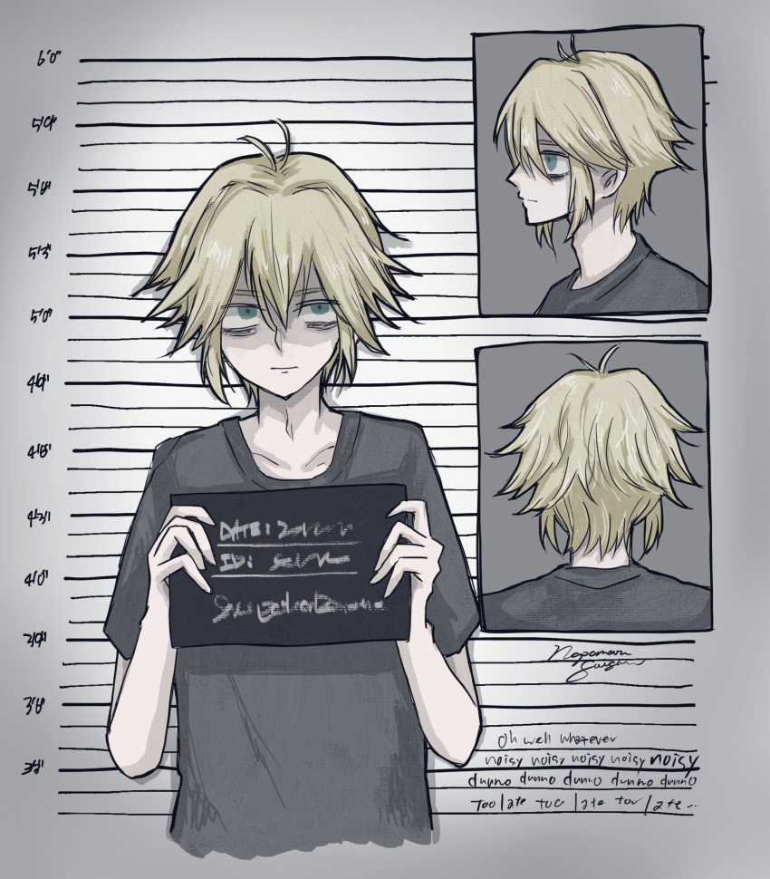 Safebooru - 1boy alternate costume antenna hair basil (faraway) (omori) basil (omori) black ...