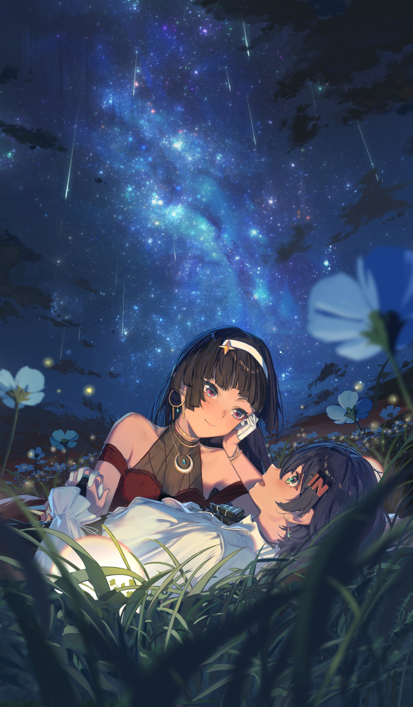 Safebooru - 2girls absurdres alternate costume astra yao bare shoulders belle (zenless zone zero ...