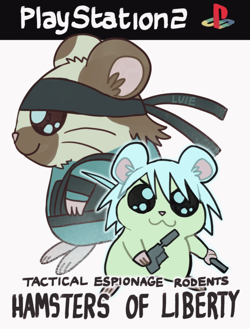 Safebooru - 2boys animalization bandana brainrot robot brown hair ...