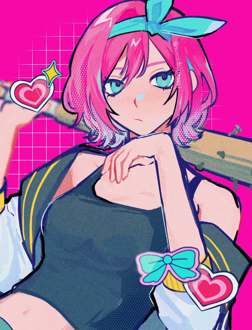 Safebooru - 1girl alternate hair length alternate hairstyle aubrey (faraway) (omori) aubrey ...