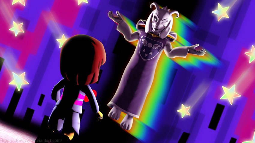 Safebooru - 1other 2020 3d ambiguous gender anthro asriel dreemurr ...