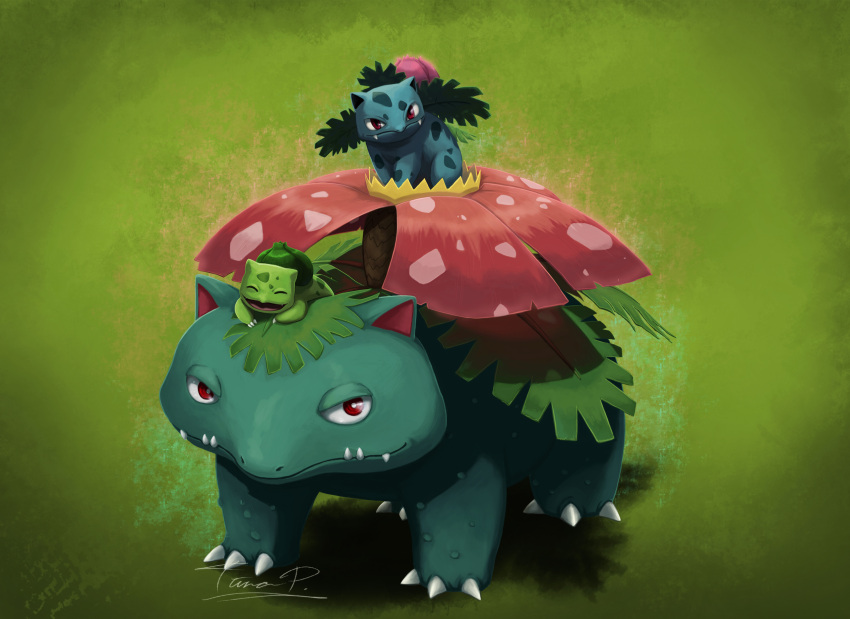 Safebooru - bright pupils bulbasaur claws closed mouth commentary ...