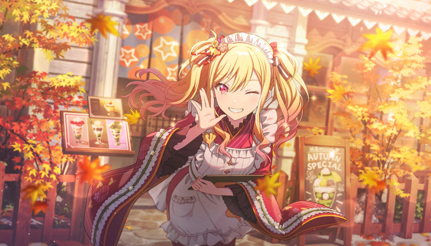 Safebooru - blonde hair closed eyes dress long hair project sekai smile tenma saki | 5540006