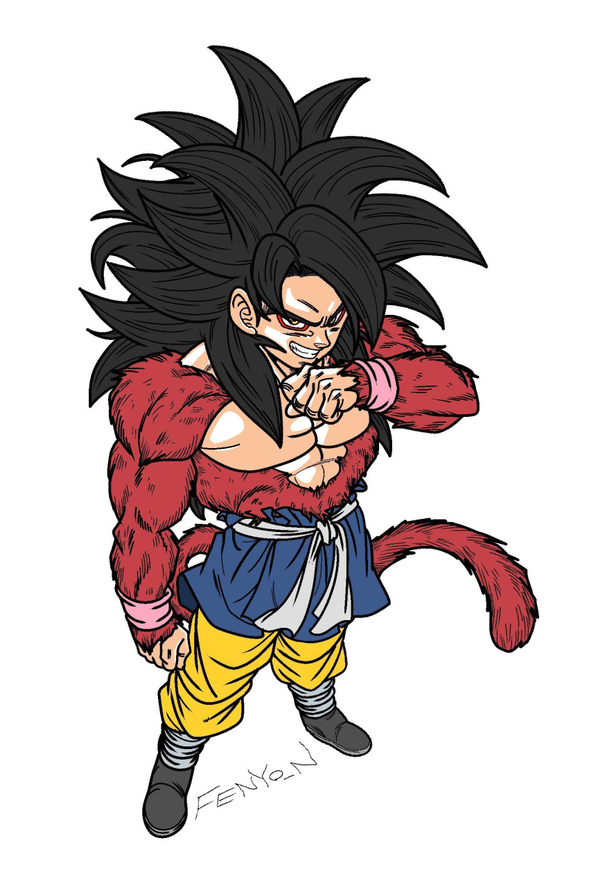 Safebooru - dragon ball dragon ball gt fenyon highres non-web source ...