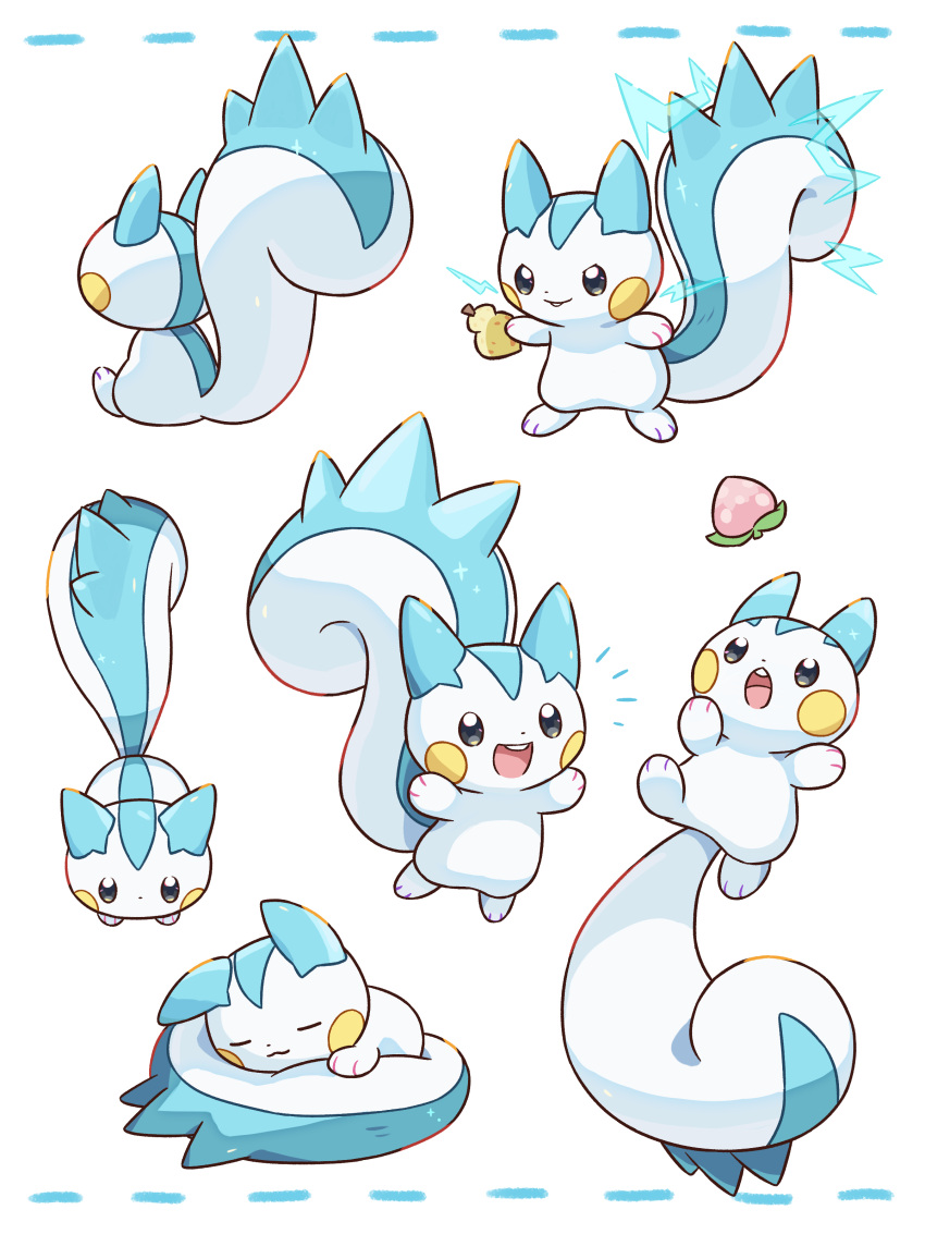 Safebooru - absurdres berry (pokemon) black eyes bright pupils closed eyes closed mouth ...