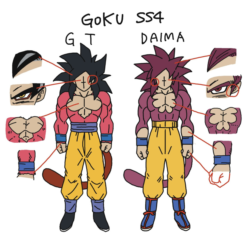 Safebooru - 1boy black hair body fur dragon ball dragon ball daima ...